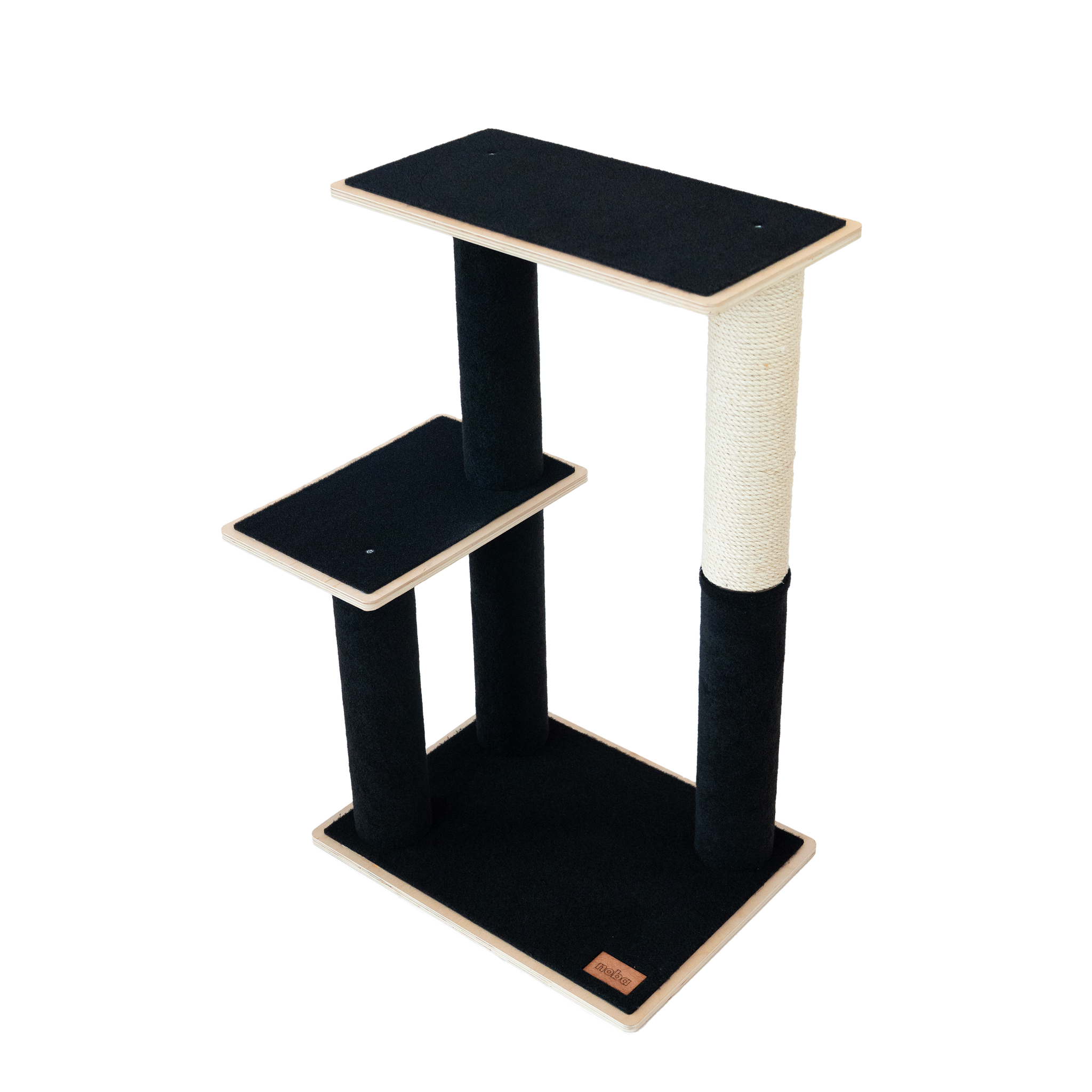 Noba Modern Plywood 2-Level Cat Tree