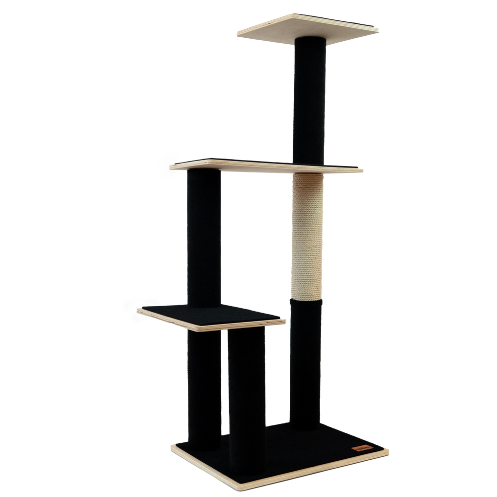 Cat tree Scratching Post and House made in Canada │ Noba Animal
