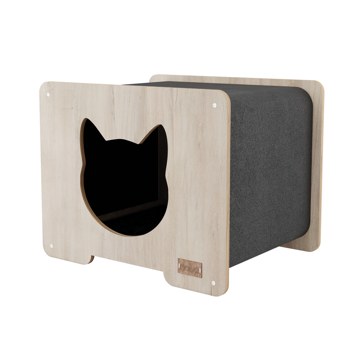 The Hut Scratchable Cat Hideout │ Cat House Furniture