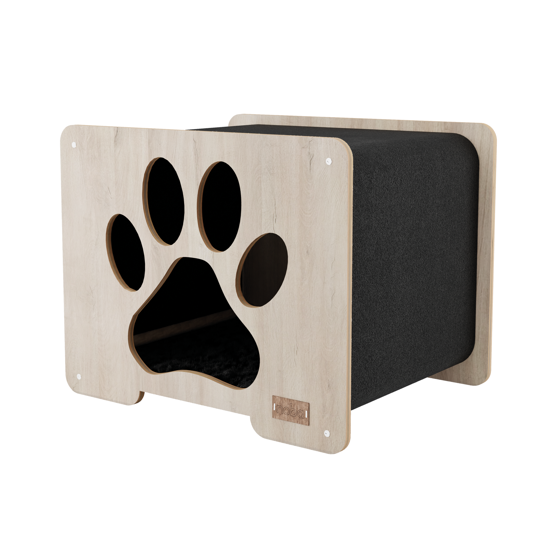 The Hut Scratchable Cat Hideout │ Cat House Furniture